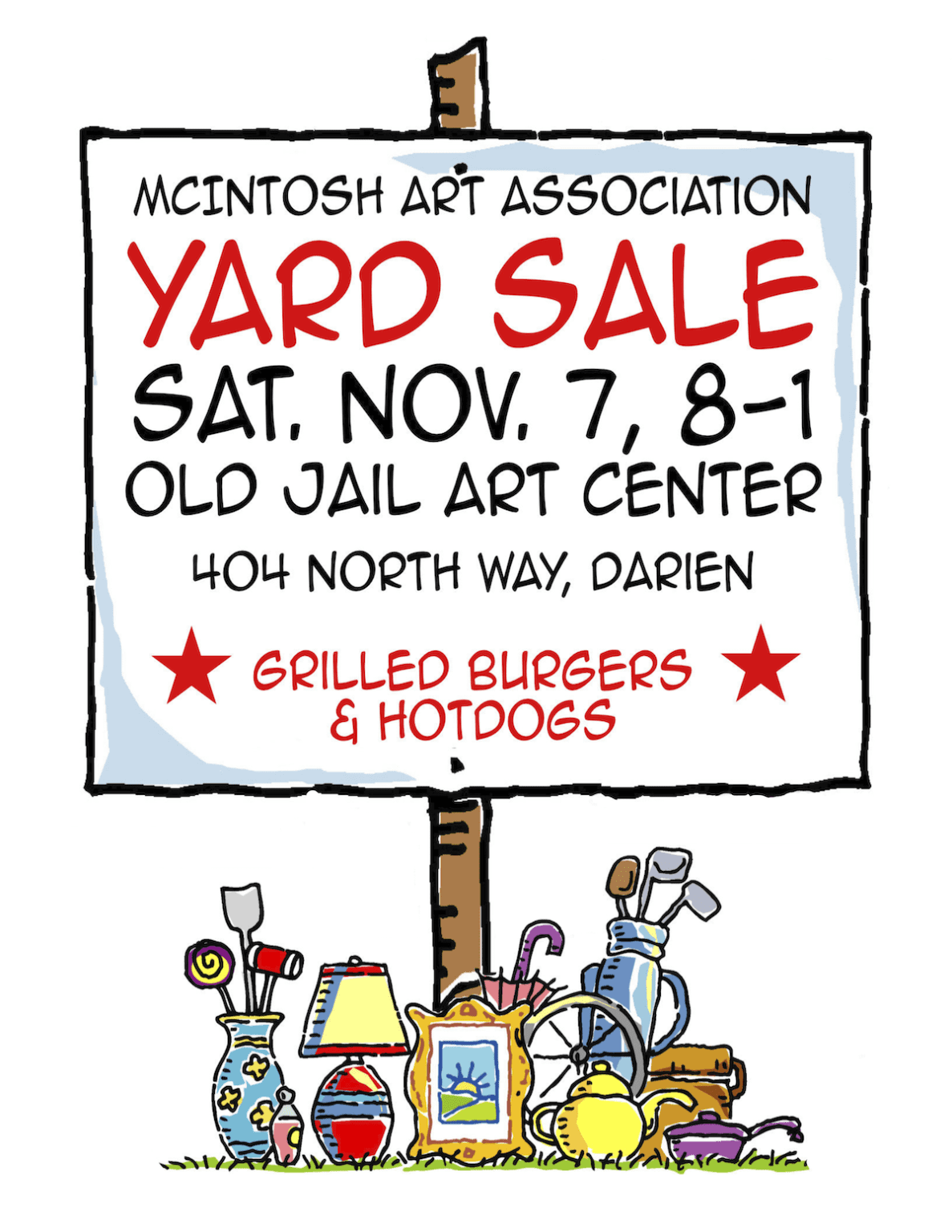 Fall Yard Sale | McIntosh Art Association